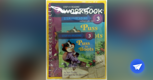 Puss in Boots (Book+CD+Workbook) - Step into Reading Step 3 - 플라이북