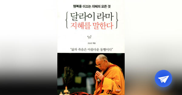 달라이 라마 지혜를 말한다 :행복을 이끄는 지혜의 모든 것 - 플라이북